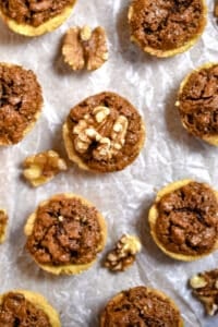 Brown Sugar and Walnut Mini Tarts - Lynn's Way of Life