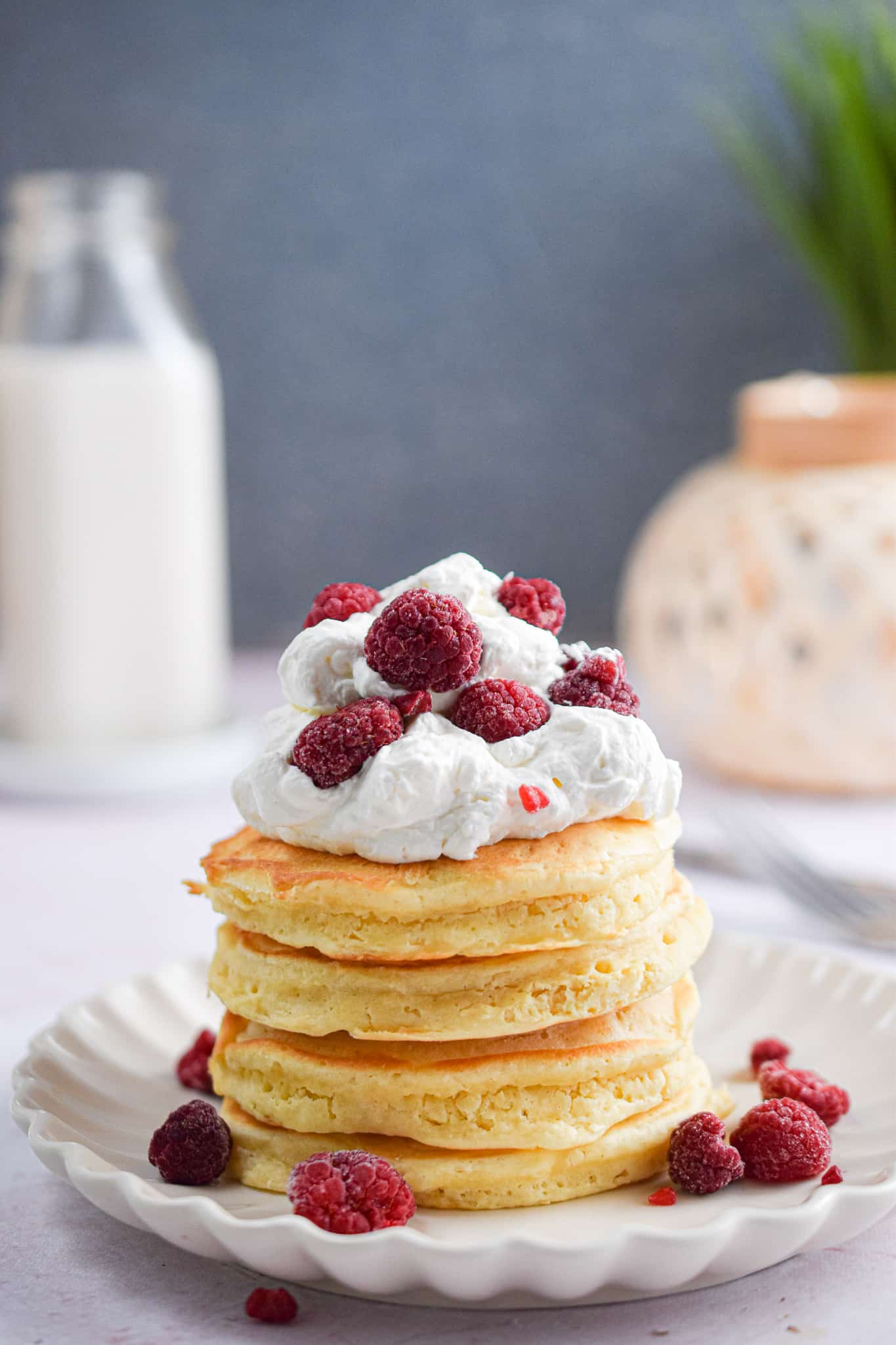 Fluffy Pancakes {With Self-Rising Flour!} - Lynn's Way of Life