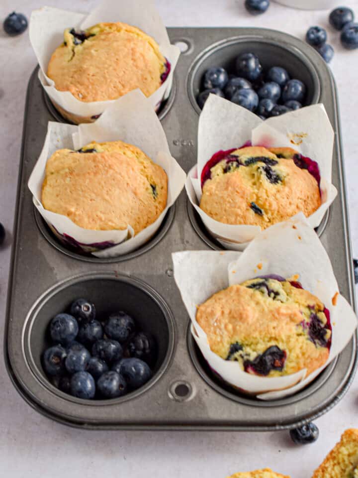Blueberry Muffins with Self Rising Flour - Lynn's Way of Life