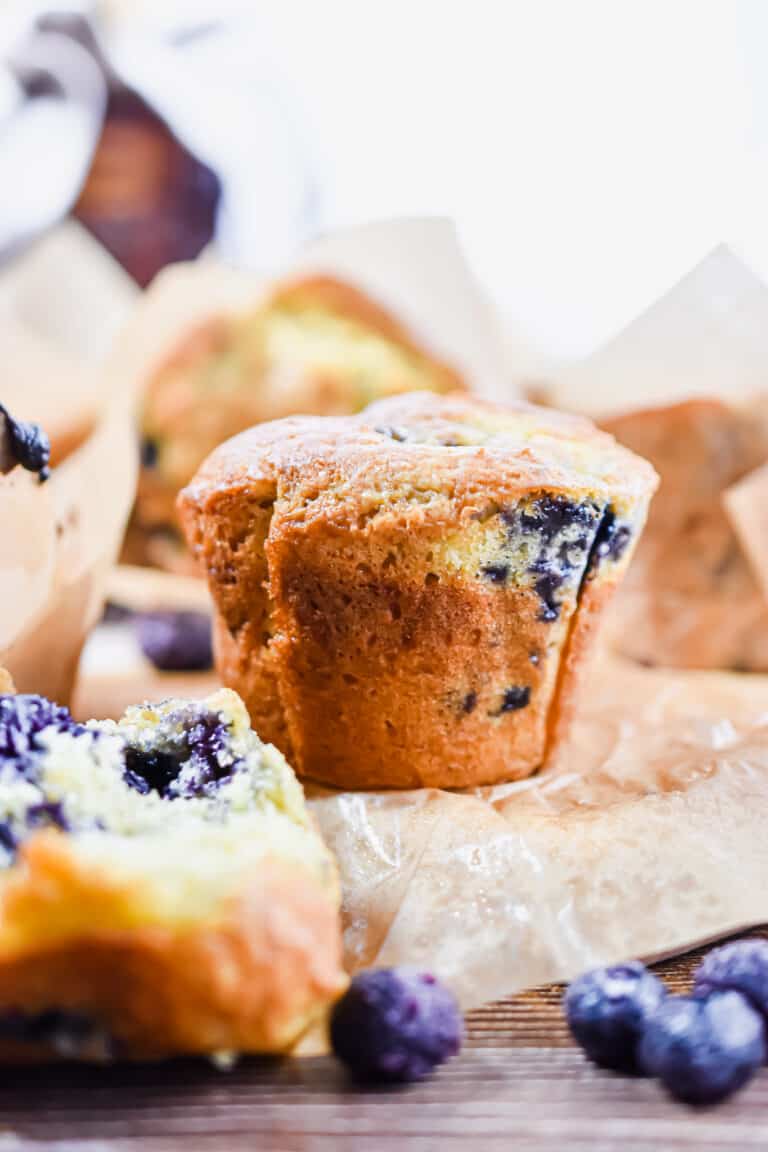 Blueberry Muffins with Cake Mix - Lynn's Way of Life
