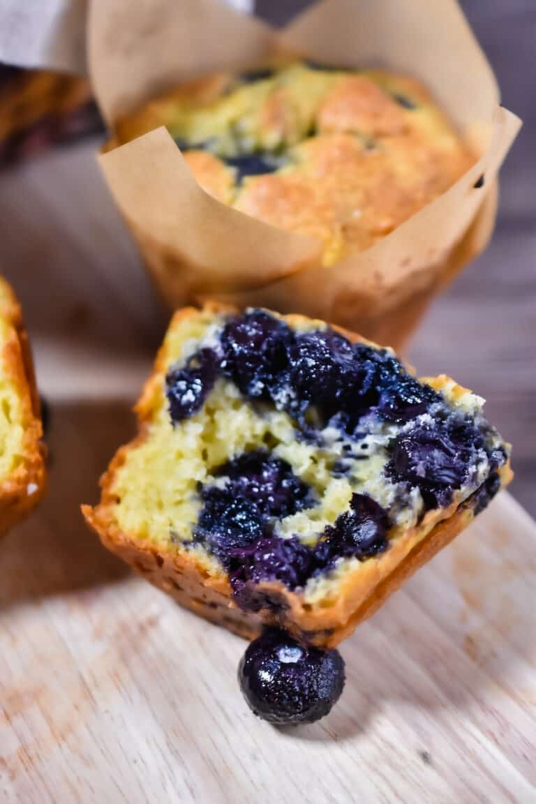 Blueberry Muffins with Cake Mix - Lynn's Way of Life