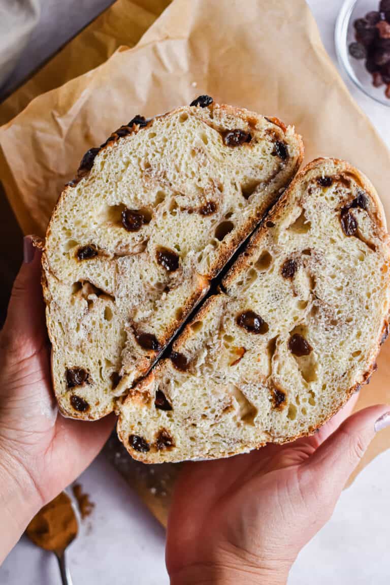 Sourdough Cinnamon Raisin Bread Recipe - Lynn's Way of Life