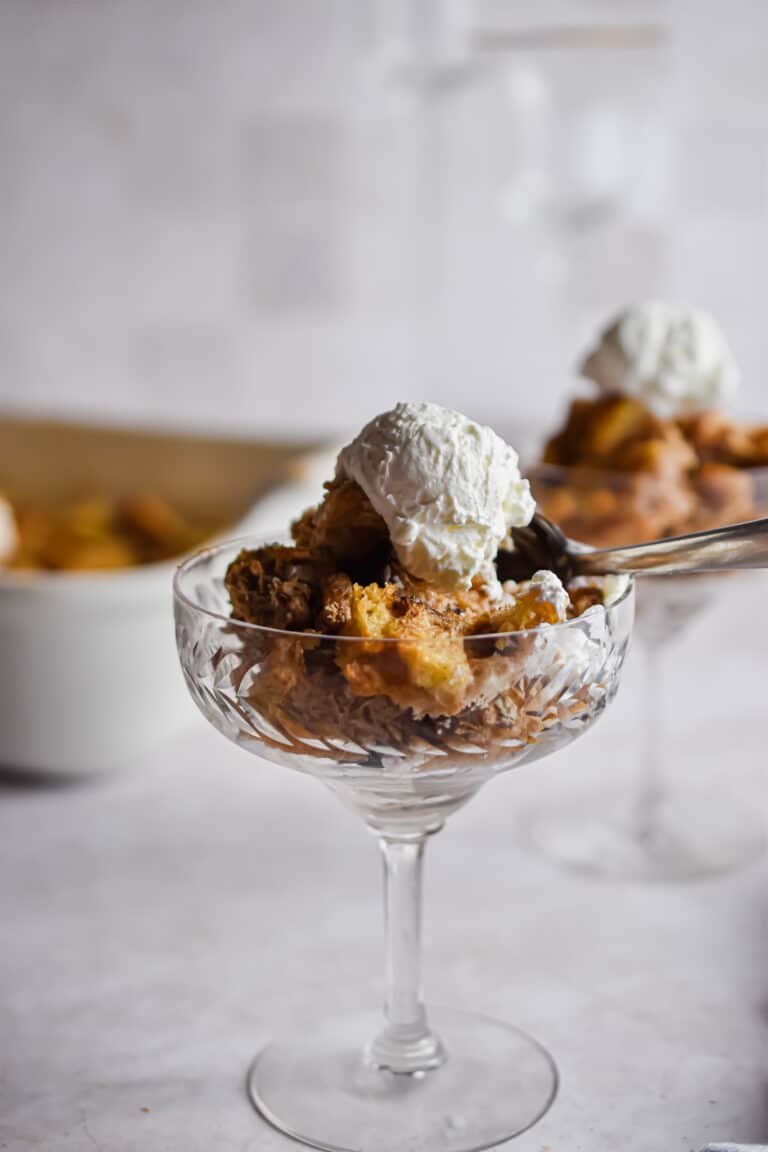 Easy Cinnamon Raisin Bread Pudding - Lynn's Way of Life