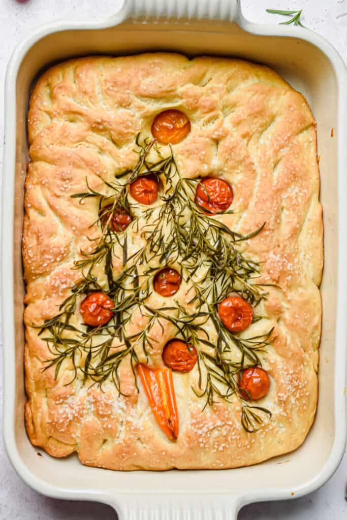 Festive Christmas Focaccia - Lynn's Way of Life