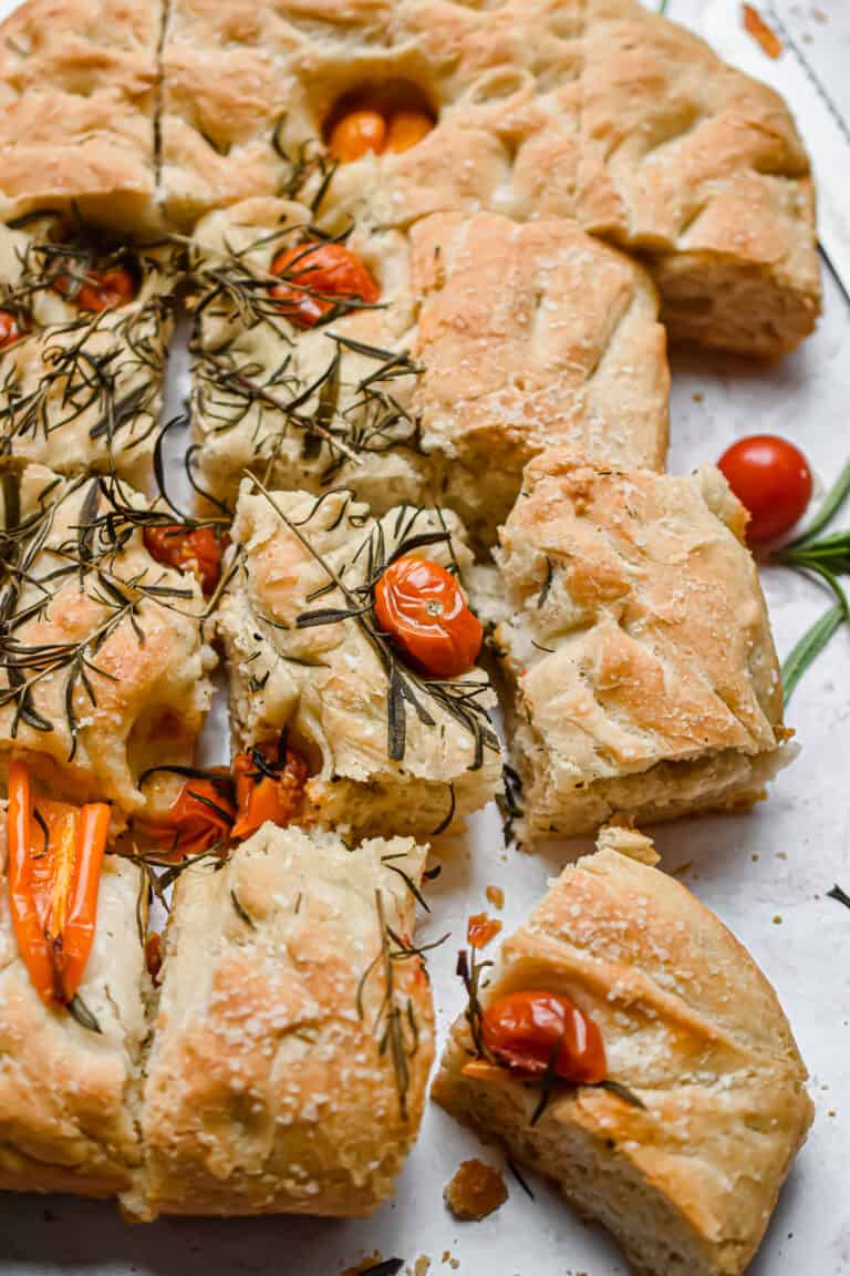 Festive Christmas Focaccia - Lynn's Way of Life