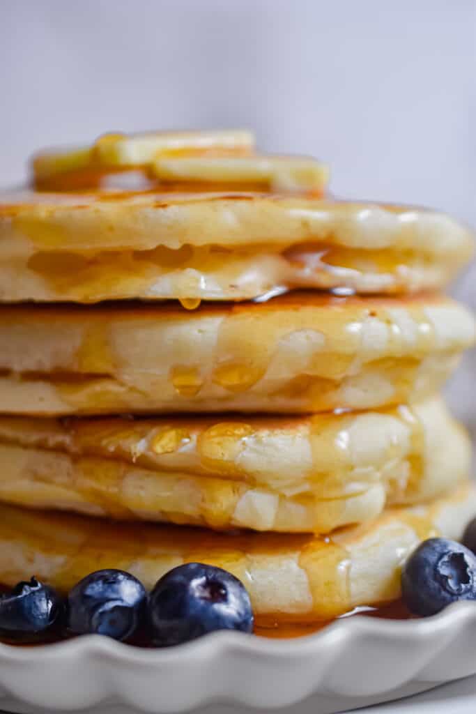 Fluffy Pancakes with Cake Flour - Lynn's Way of Life