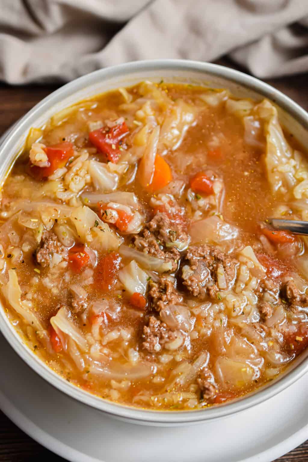 Instant Pot Cabbage Roll Soup - Lynn's Way of Life