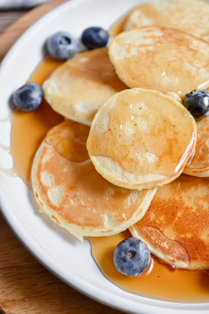 Fluffy Silver Dollar Pancakes - Lynn's Way of Life