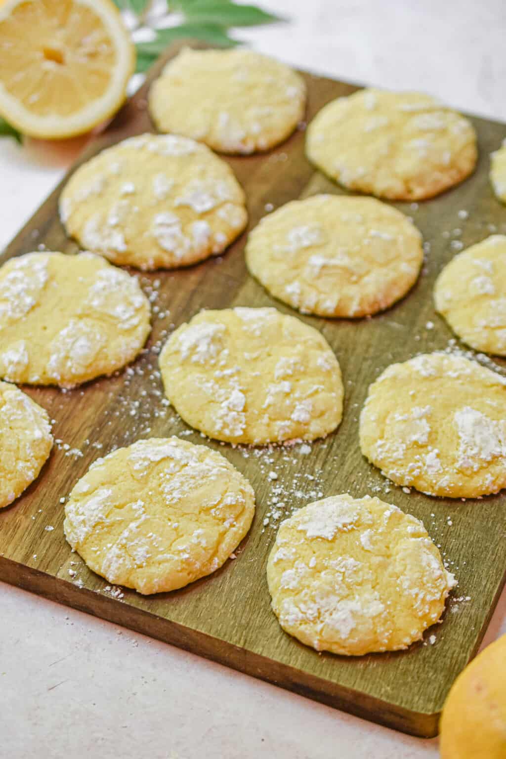 3 Ingredient Lemon Crinkle Cookies (with Cake Mix!) - Lynn's Way of Life