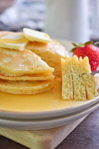 Pancake Recipe For One (Easy and Fluffy!) - Lynn's Way of Life