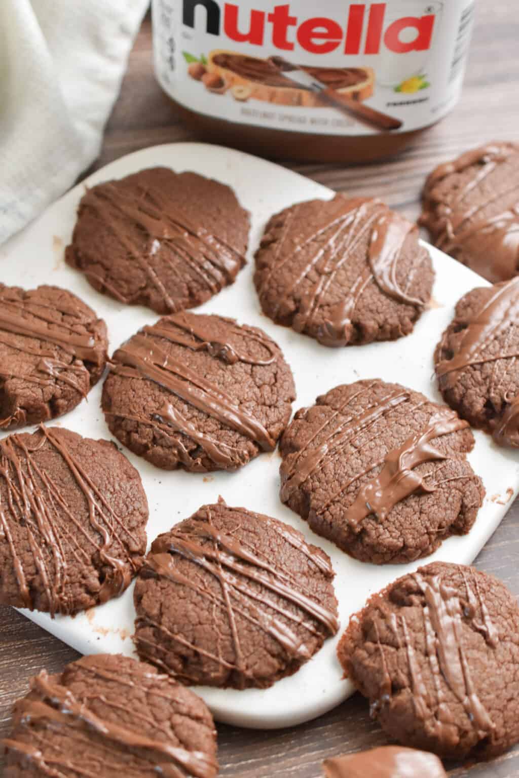 Easy 3-Ingredient Nutella Cookies - Lynn's Way of Life