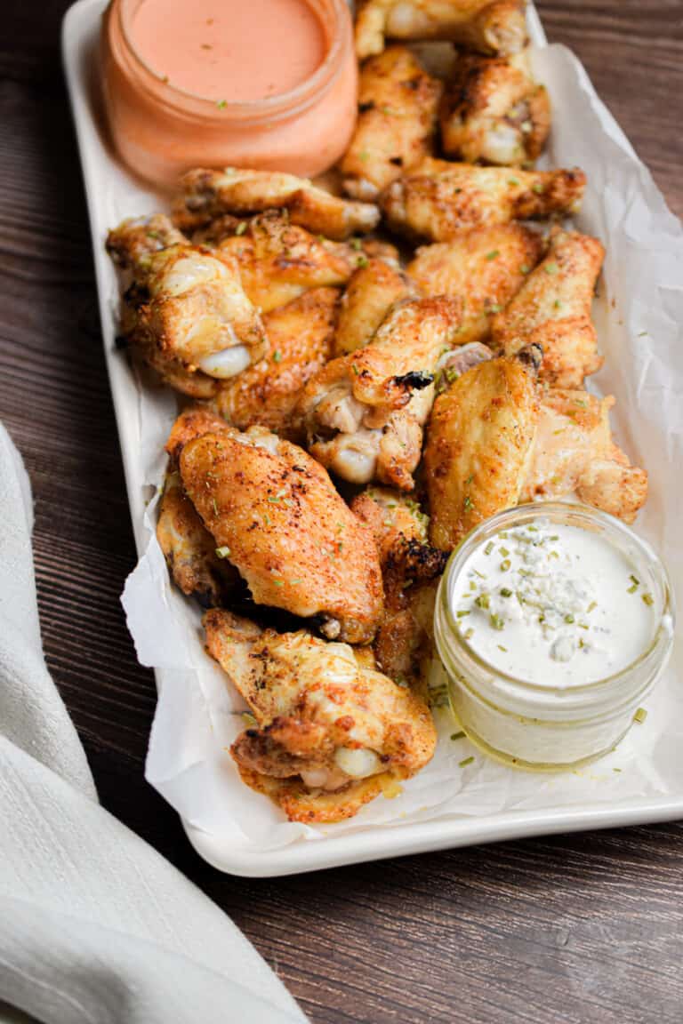 Crispy Broiled Chicken Wings - Lynn's Way of Life