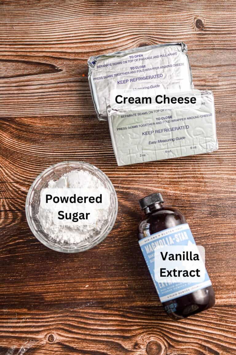 3 Ingredient Cream Cheese Frosting (No Butter!) - Lynn's Way of Life
