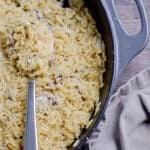 Orzo Cacio e Pepe (only 3 Ingredients!) - Lynn's Way of Life