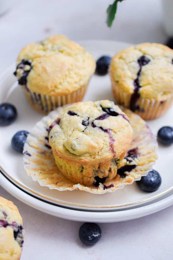 Blueberry Muffins with Self Rising Flour - Lynn's Way of Life