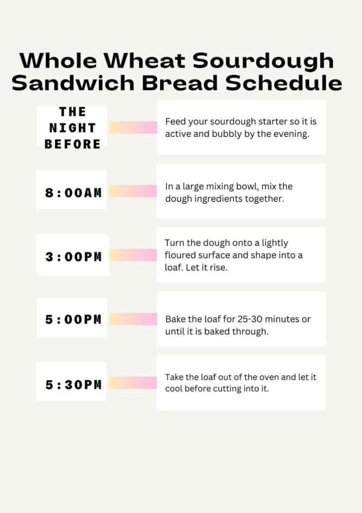 Whole Wheat Sourdough Sandwich Bread - Lynn's Way of Life